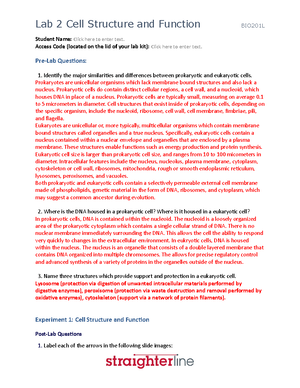 Week 7 Lab - Week 7 Lab - BIOS 255 Unit 7 Lab Instructions Activity Description Points Part 1 ...