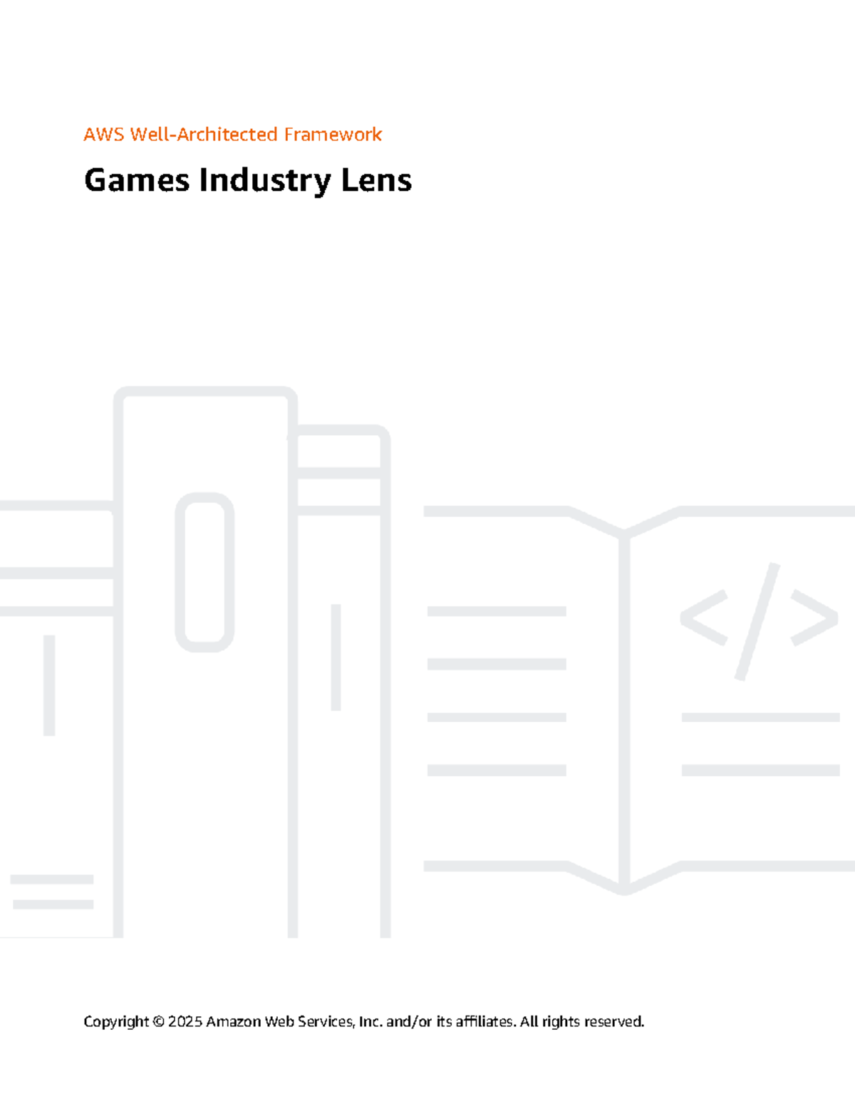AWS Well-Architected Framework: Games Industry Lens Analysis - Studocu