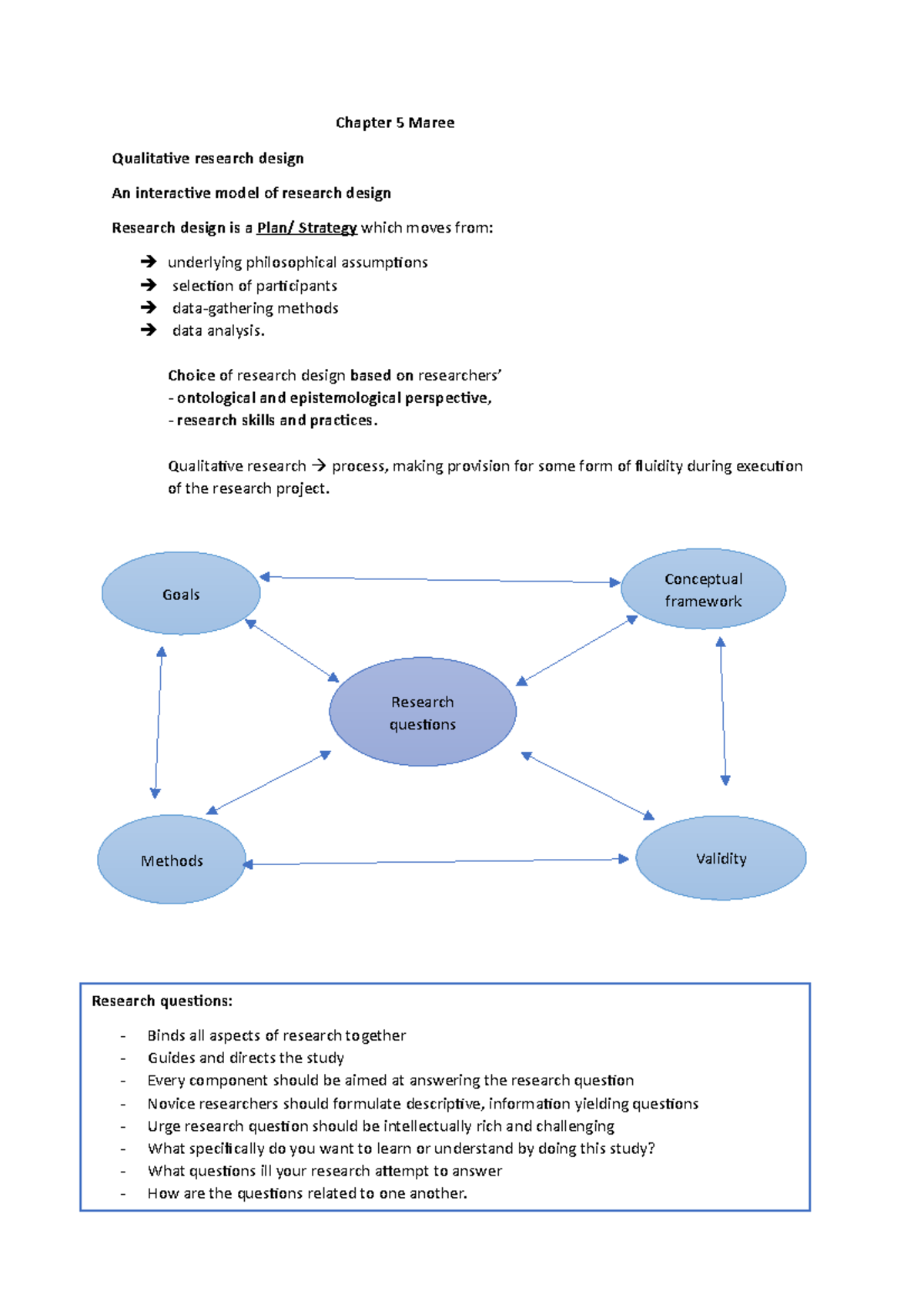 Chapter 5 Qualitative research designs and data gathering techniques ...