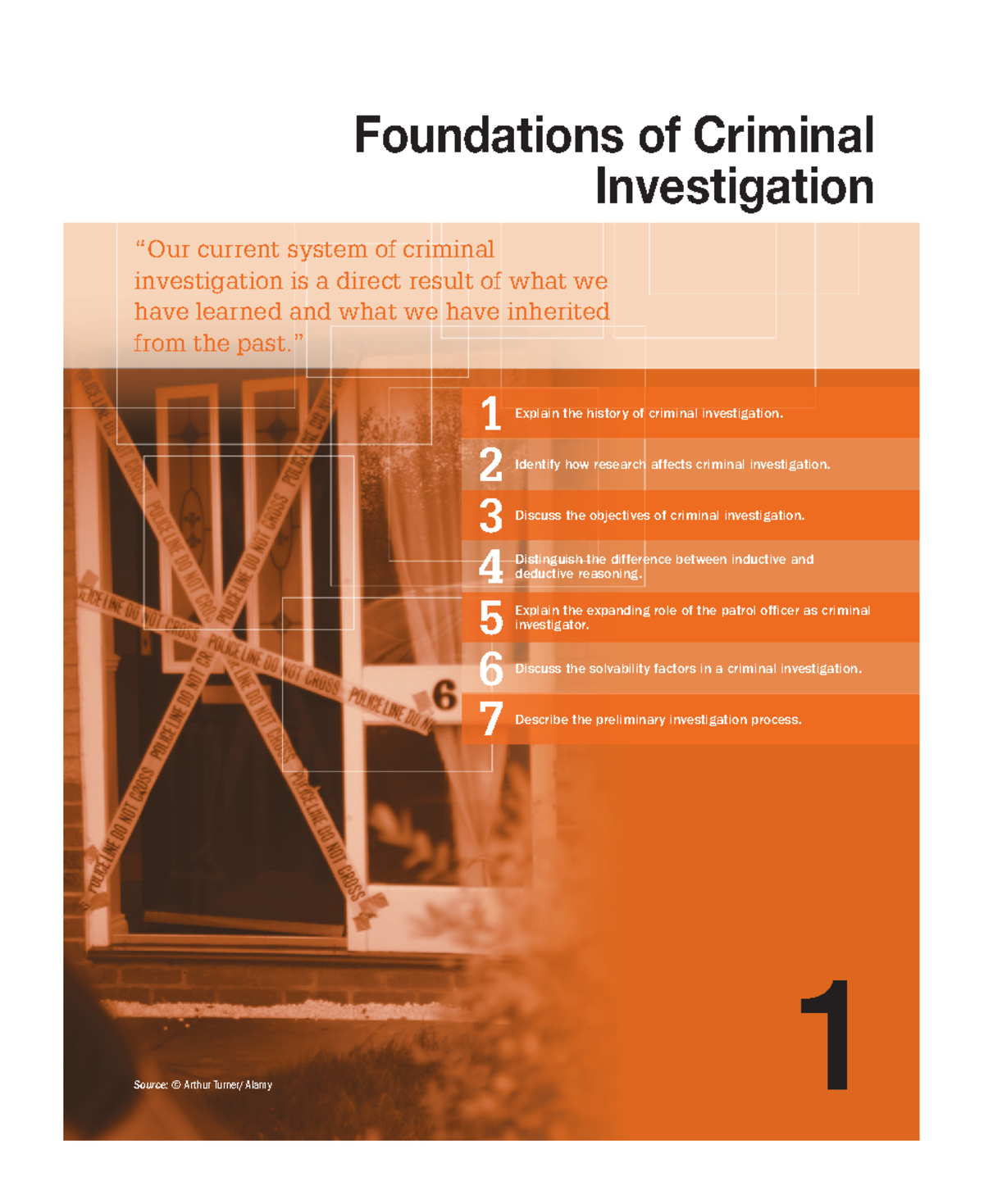 Foundations of Criminal Investigation: A Study of Core Concepts and ...