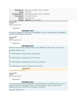 Database Management System Prelim QUIZ 1 - The overall logical structure schema of a database ...
