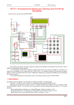 TD8 Reseaux INFO exo qcm - TD N° 8 : RESEAUS INFORMATIQUES Exercice 1 : Un utilitaire de capture ...