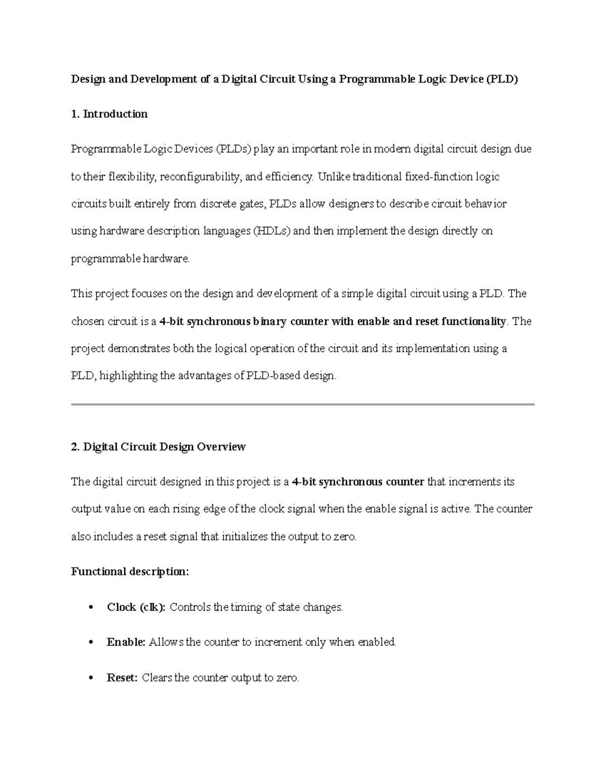 Digital Circuit Design Using PLD: Assignment Activity Unit 5 - Studocu