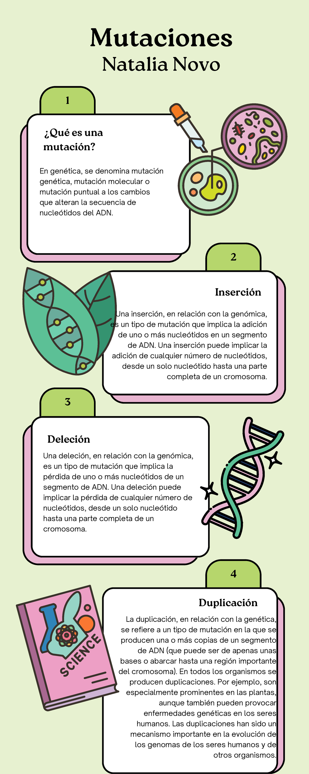 Mutaciones En La Genética Mutaciones