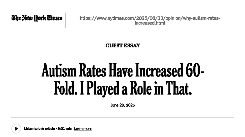 Discussion 2: Autism Diagnosis Rates and Their Implications - Studocu
