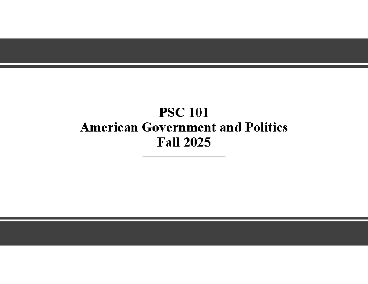 PSC 101 Final Exam: Understanding Congressional Representation and ...