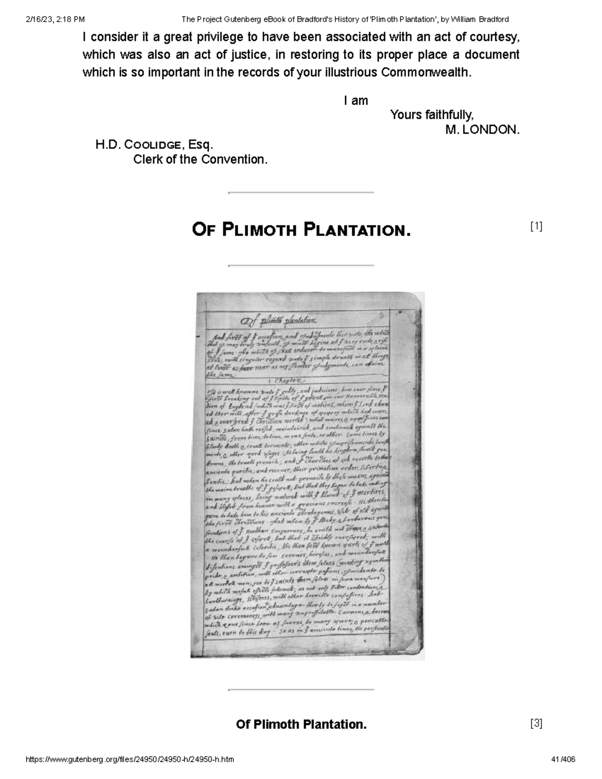 Bradford's History of Plimoth Plantation: Early America Explored (ENG ...