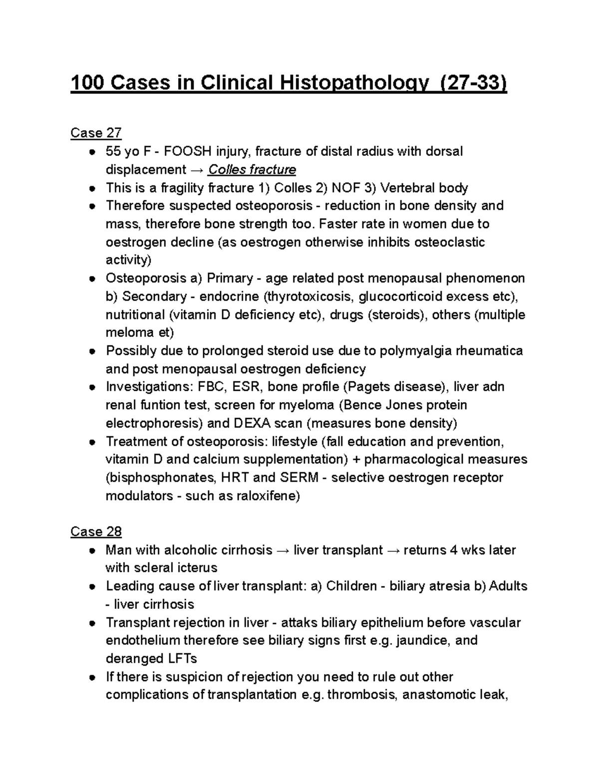 100 Cases in Clinical Histopathology (27-33) - 100 Cases in Clinical ...