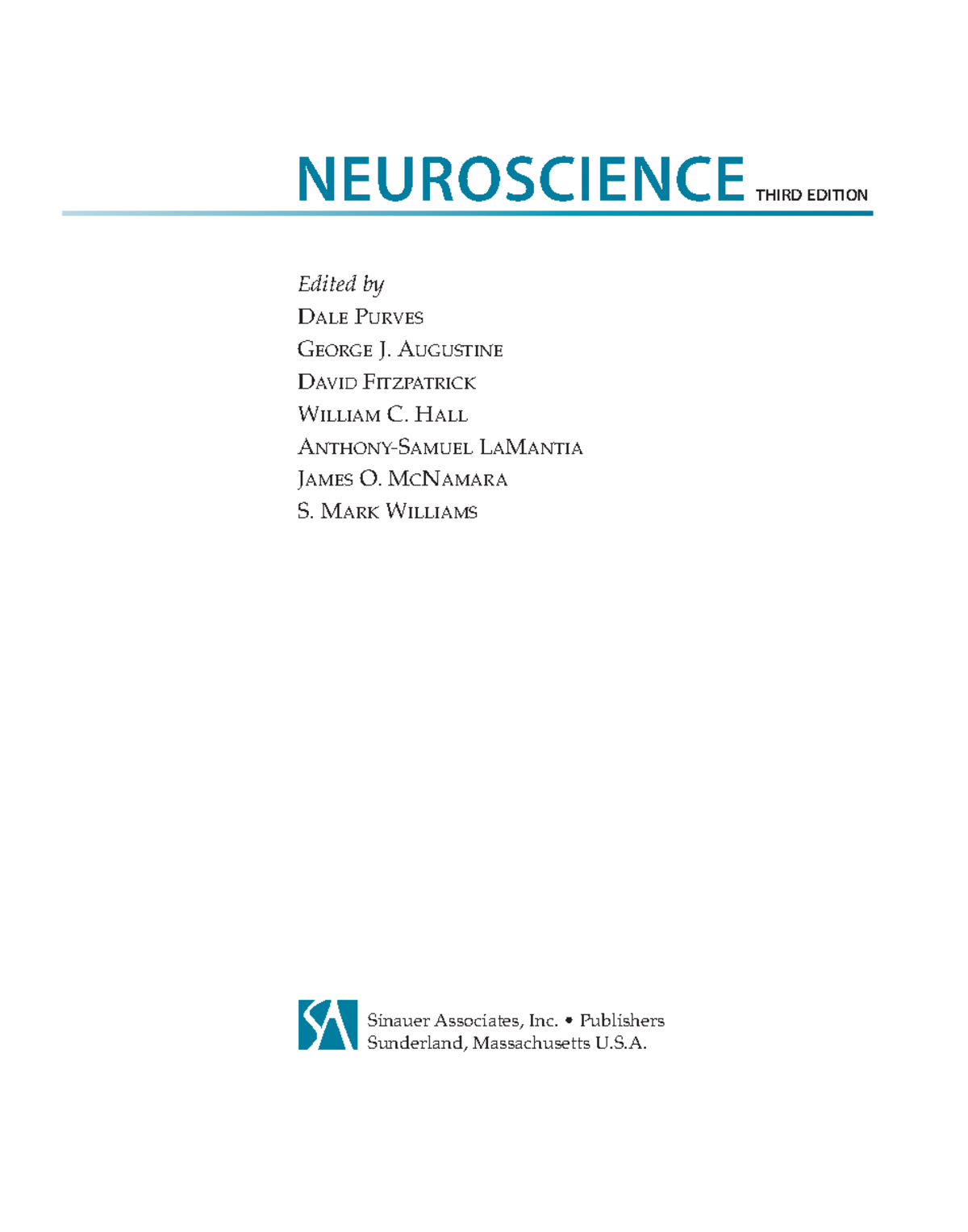 Neuroscience - Unit I: Essential Concepts and Neural Signaling - Studocu