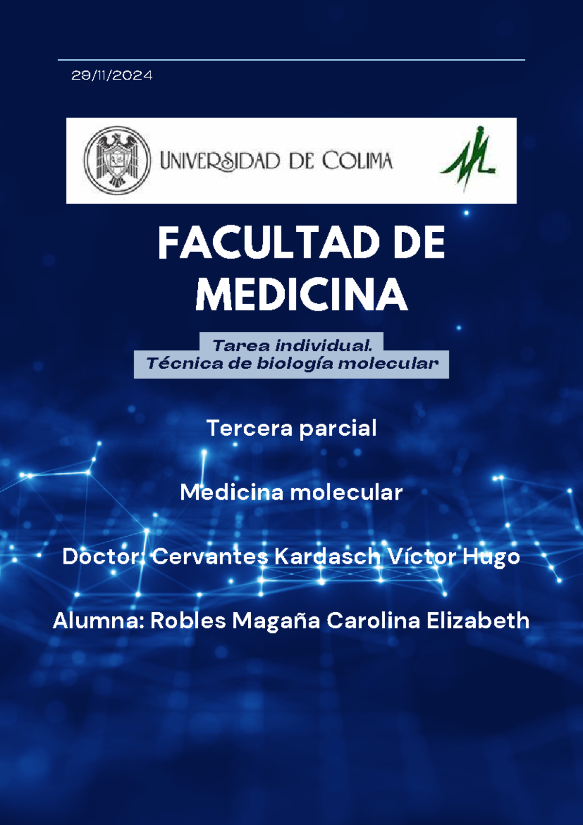 Tecnicas mole - Lol. - FACULTAD DE MEDICINA Tercera parcial Medicina ...