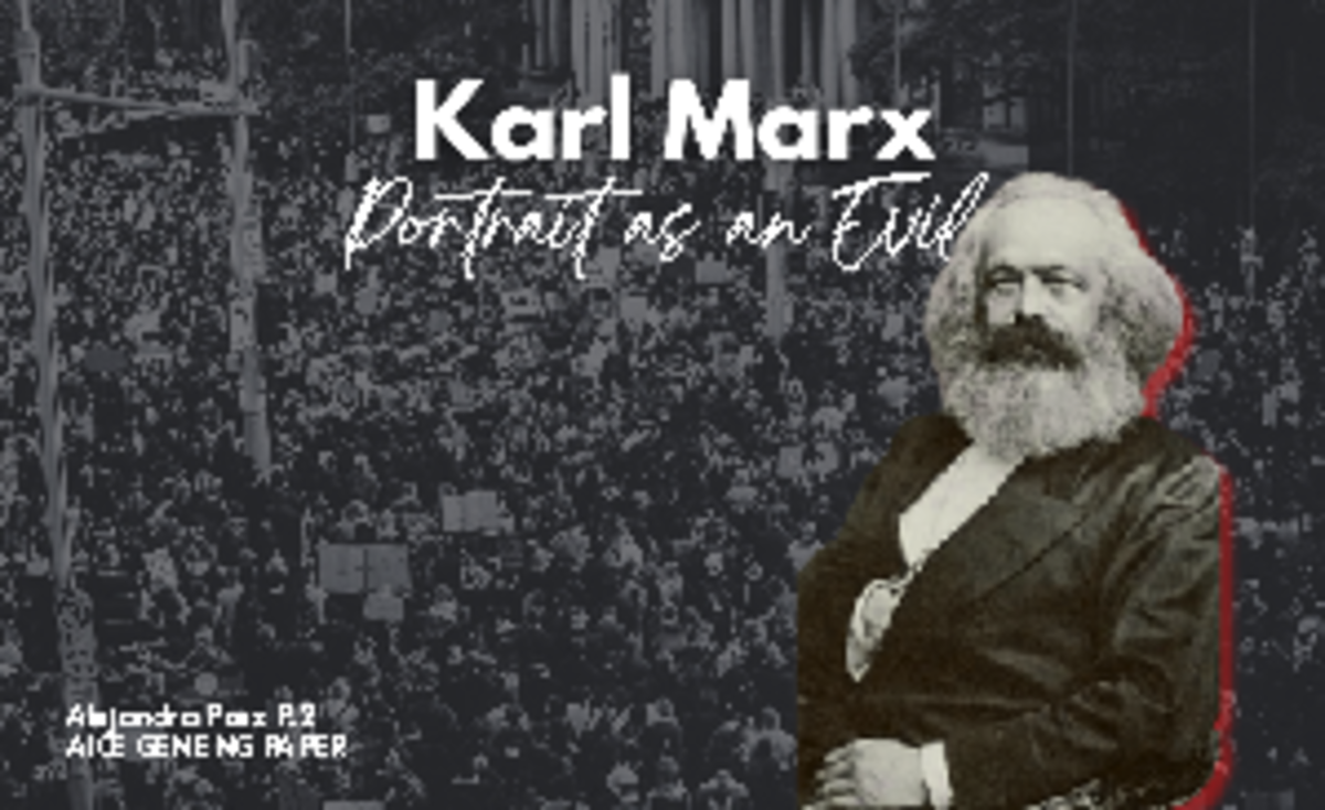 Karl Marx - INFO - Portrait as an Evil Alejandra Paez P. AICE GEN ENG ...