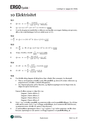 Løsningsforslag fysikk 1 kap 3 Mekanisk energi prøve - Løsningsforslag ...