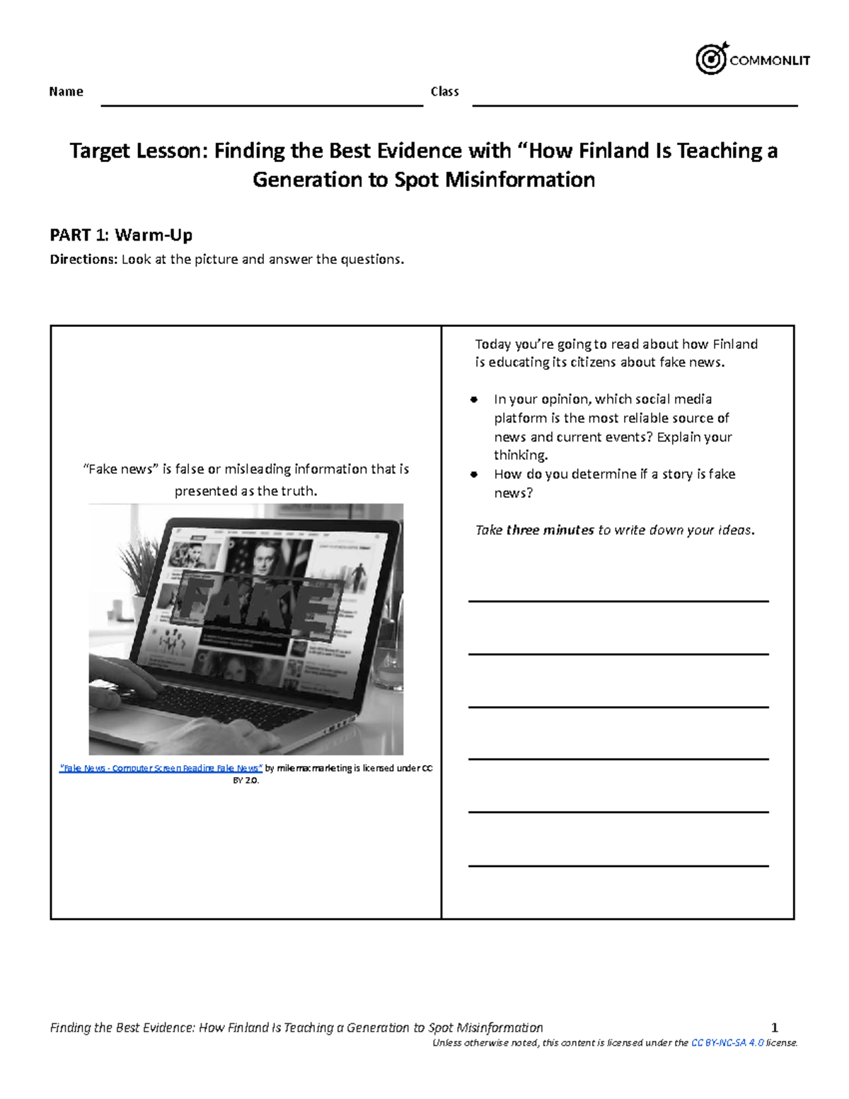 Finding the Best Evidence: Finland's Approach to Misinformation Lesson ...
