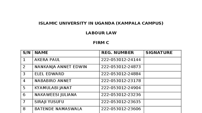 Free Movement of Labour in EAC: A Comprehensive Analysis - Studocu
