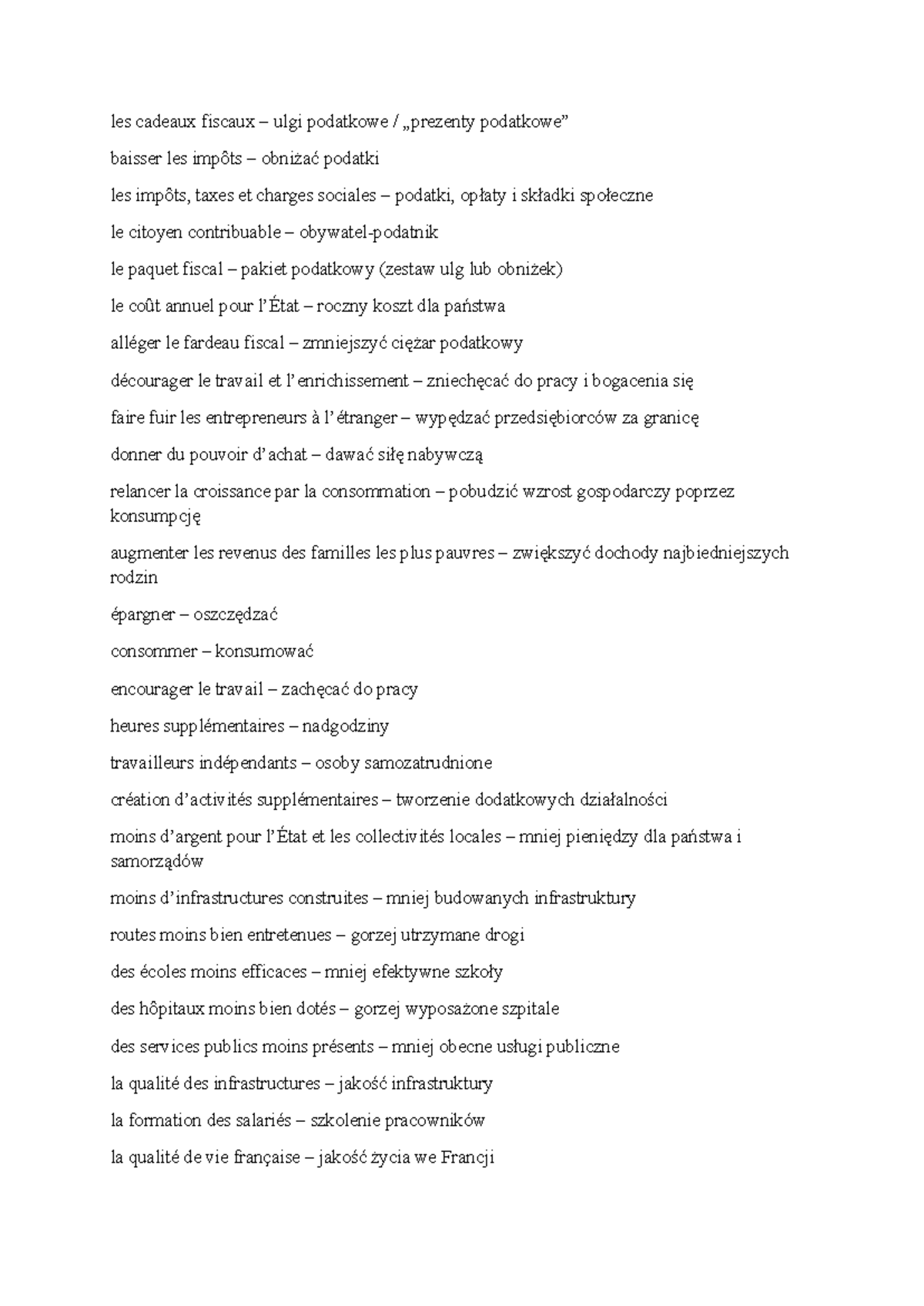 Les cadeaux fiscaux - Quizlet Study Notes - Studocu