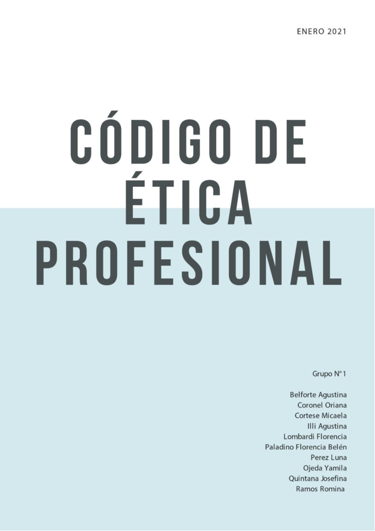 Grupo 1 - Código Etica (pdf) - CAPÍTULO I Disposiciones Generales Art. 1º.- Todo diseñador de ...