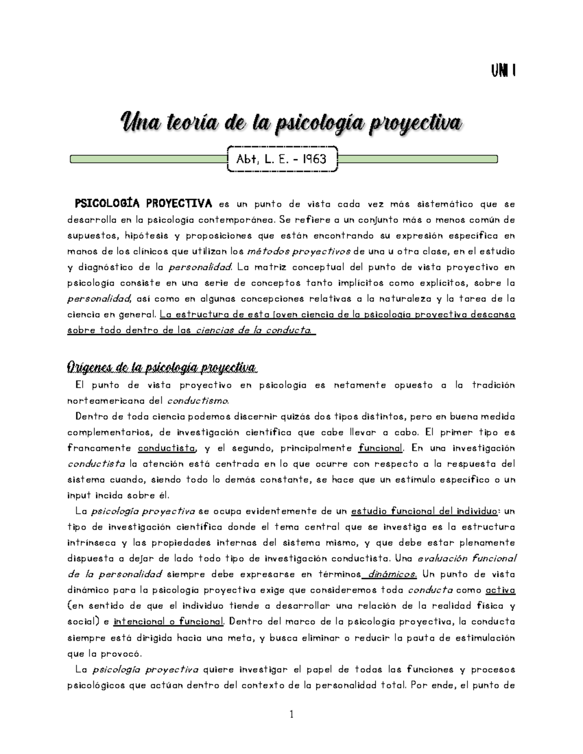 Final Funda 2 completo.pdf · versión 1 - UNI 1 Una teoría de la ...