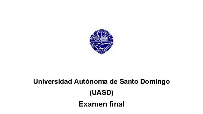 UASD Examen Final: Noción de Derecho Civil - Lisi M. Hernández - Studocu