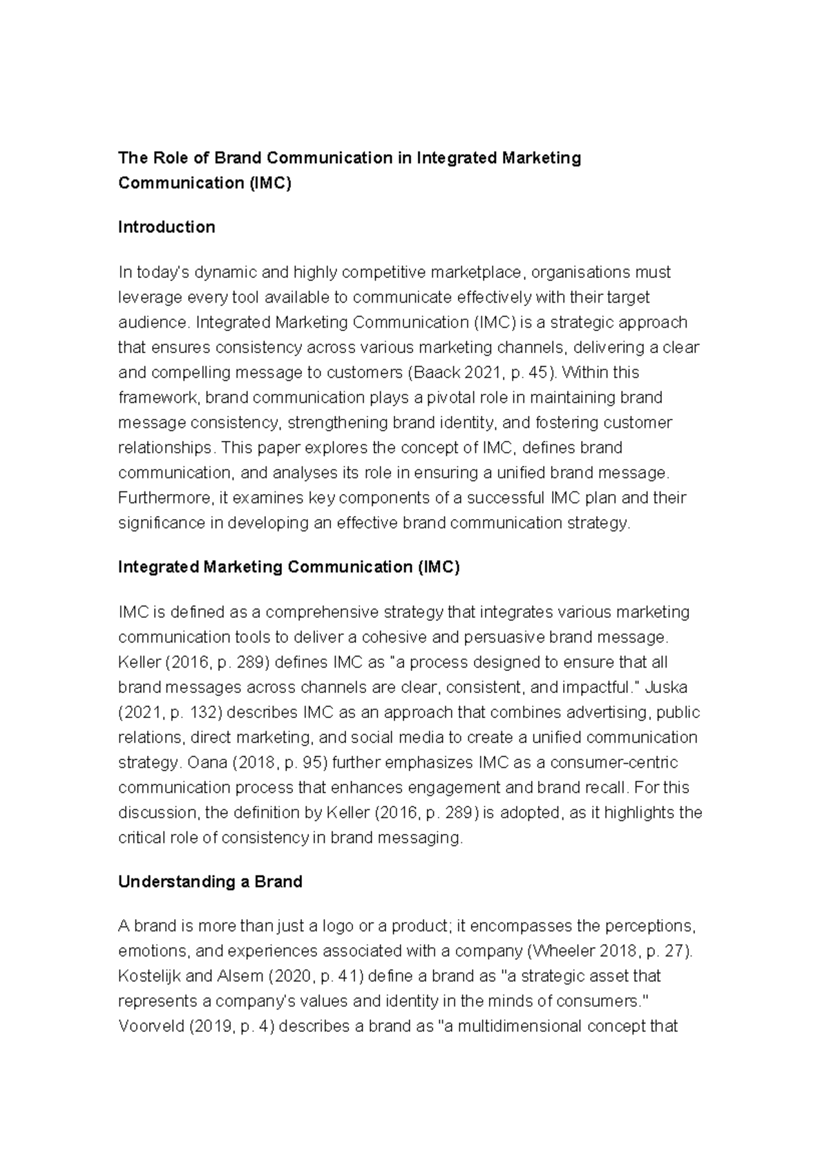 The Role of Brand Communication in IMC: Strategies & Key Components ...