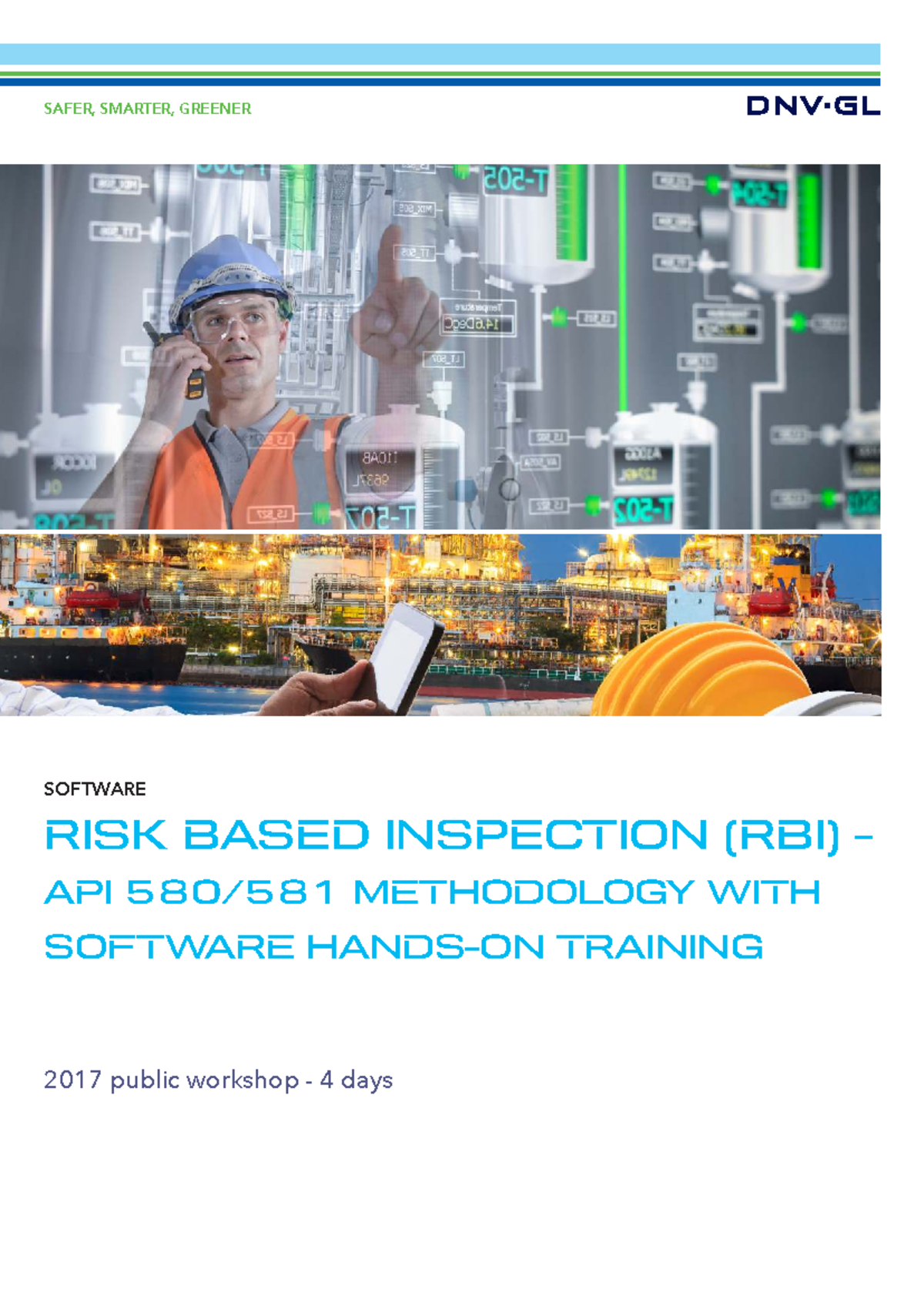 Risk Based Inspection (RBI) API 580/581 Methodology Training Guide ...