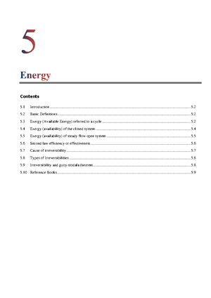 [Solved] What do you understand by exergy and energy - Engineering ...