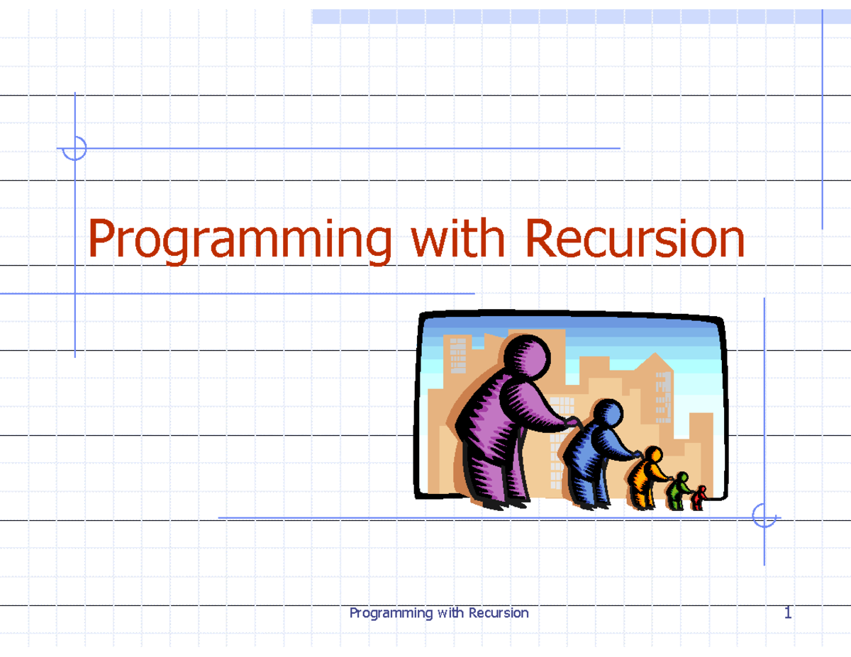 CSE 204: Programming with Recursion in C++ - Techniques & Examples - Studocu