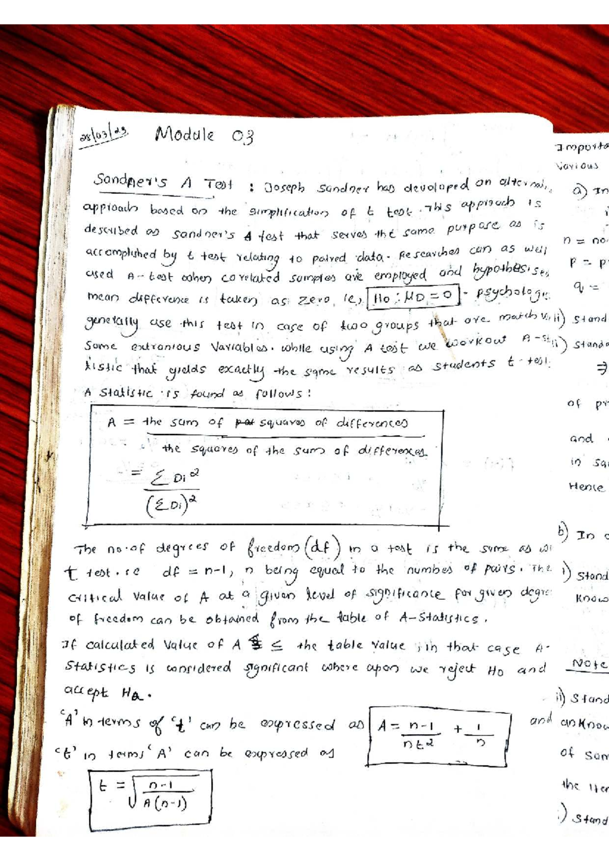 Module 03: Understanding A Test and Standard Errors in Statistics ...