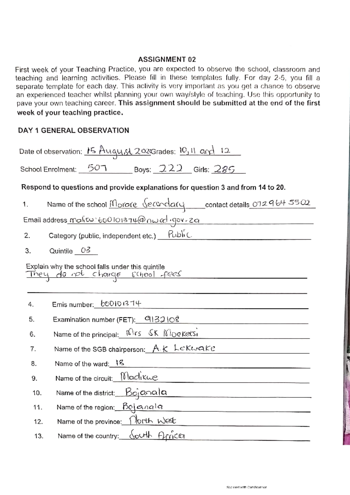 Things Fall Apart Chapter Questions - Page 1 of 6 Things Fall Apart ...