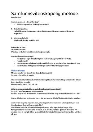 [Solved] hva betyr markeds og organisasjonsforskning - Samfunnsvitenskapelig metode (SVM1100 ...