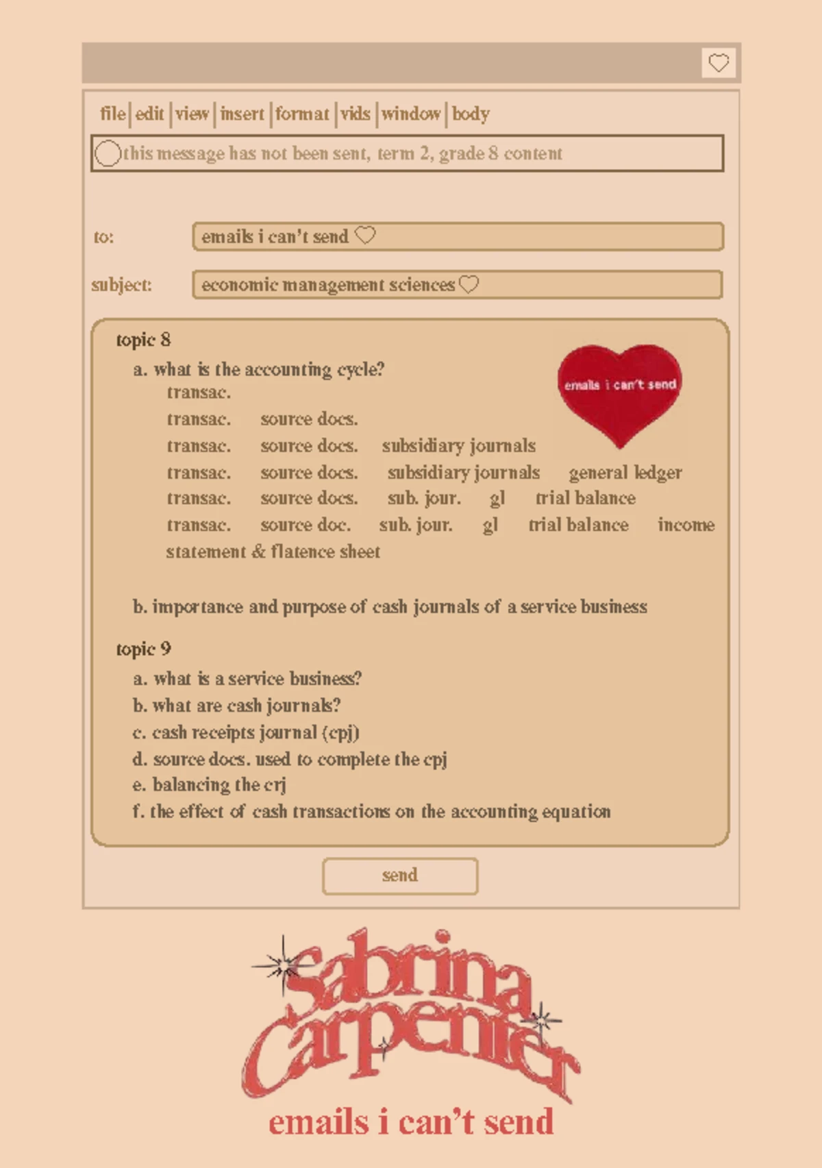 Grade 8 Term 2 EMS Study Notes: Understanding the Accounting Cycle ...