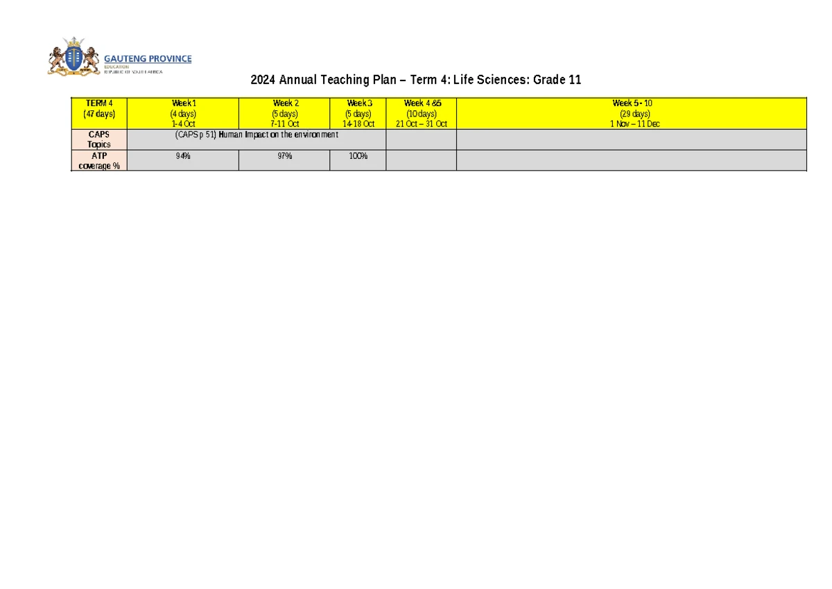 LIFE SCIENCES GRADE 12 P1 Final Exam Memo & Last Push Guide - Studocu
