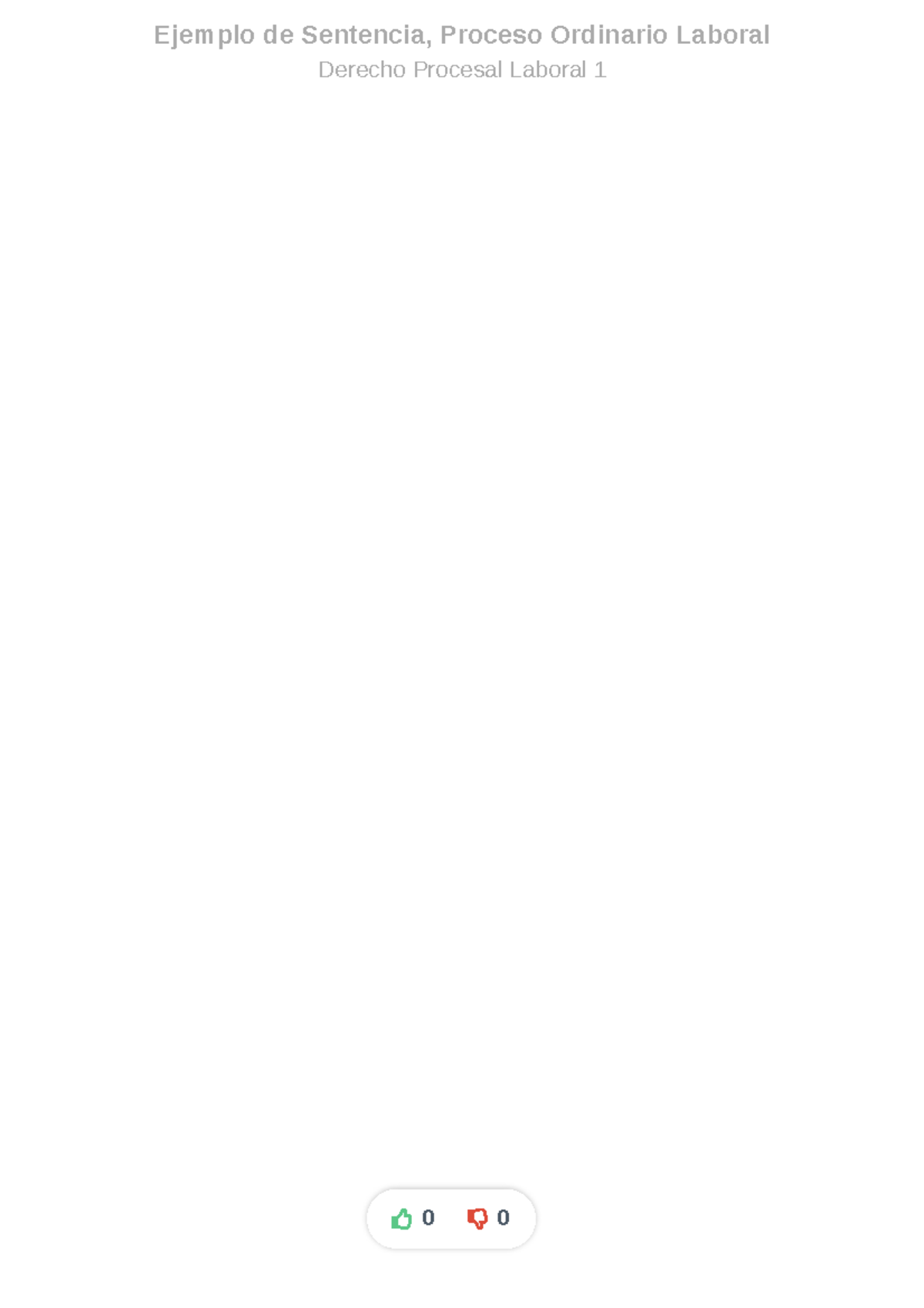 Ejemplo de Sentencia en Proceso Ordinario Laboral - DPL 1 - Studocu