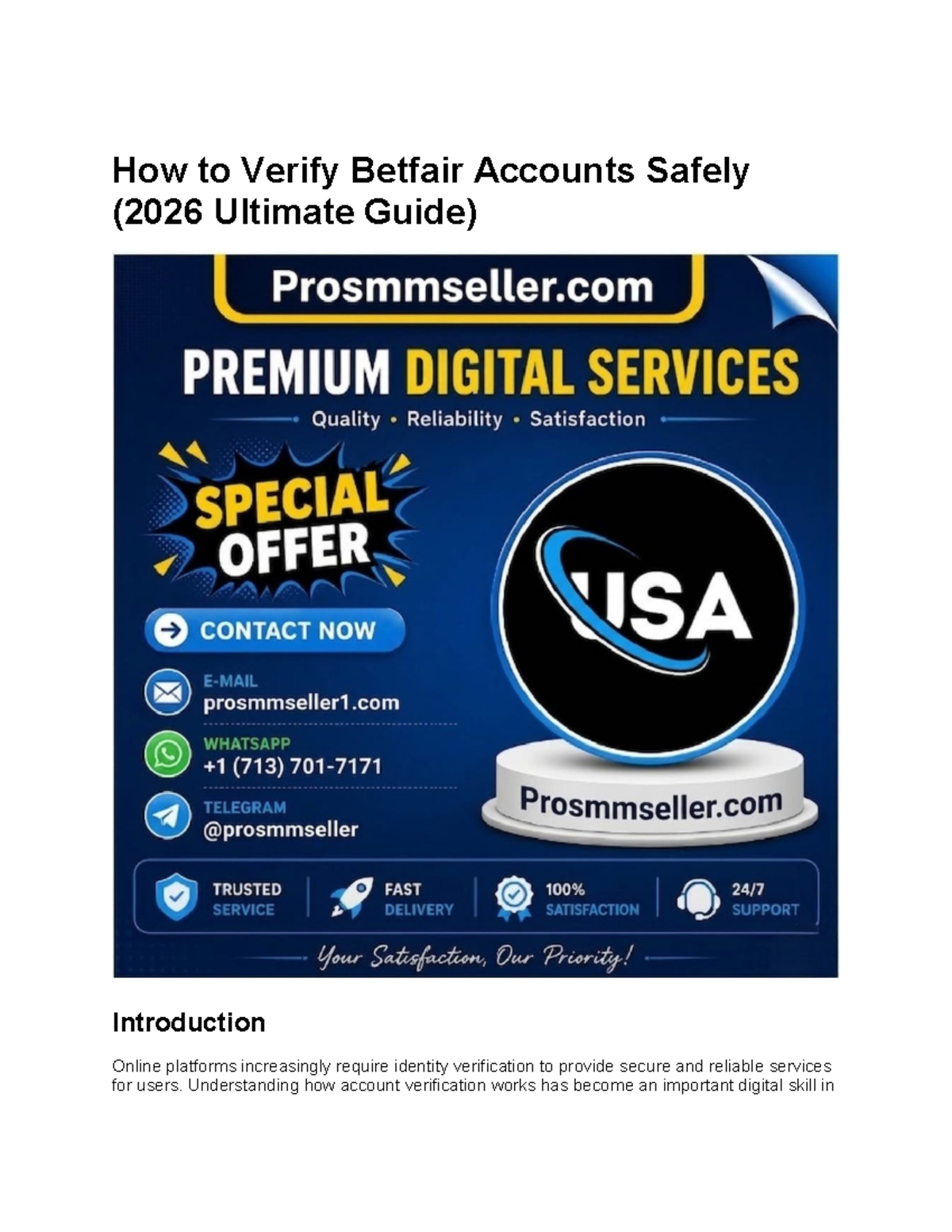 Betfair Account Verification Guide (2026): Safe Practices & Skills ...