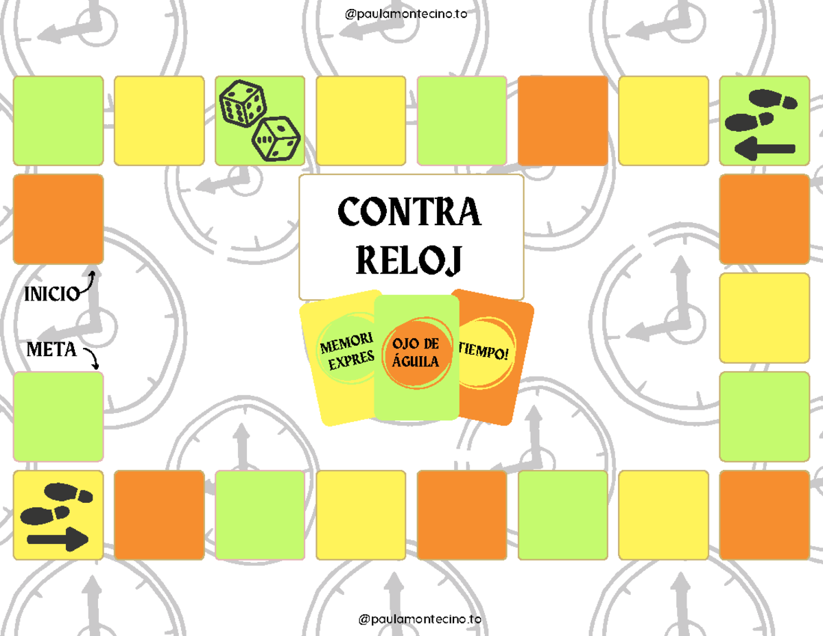 Juego Contra reloj - actividada de estimulacion cognitiva - META ...