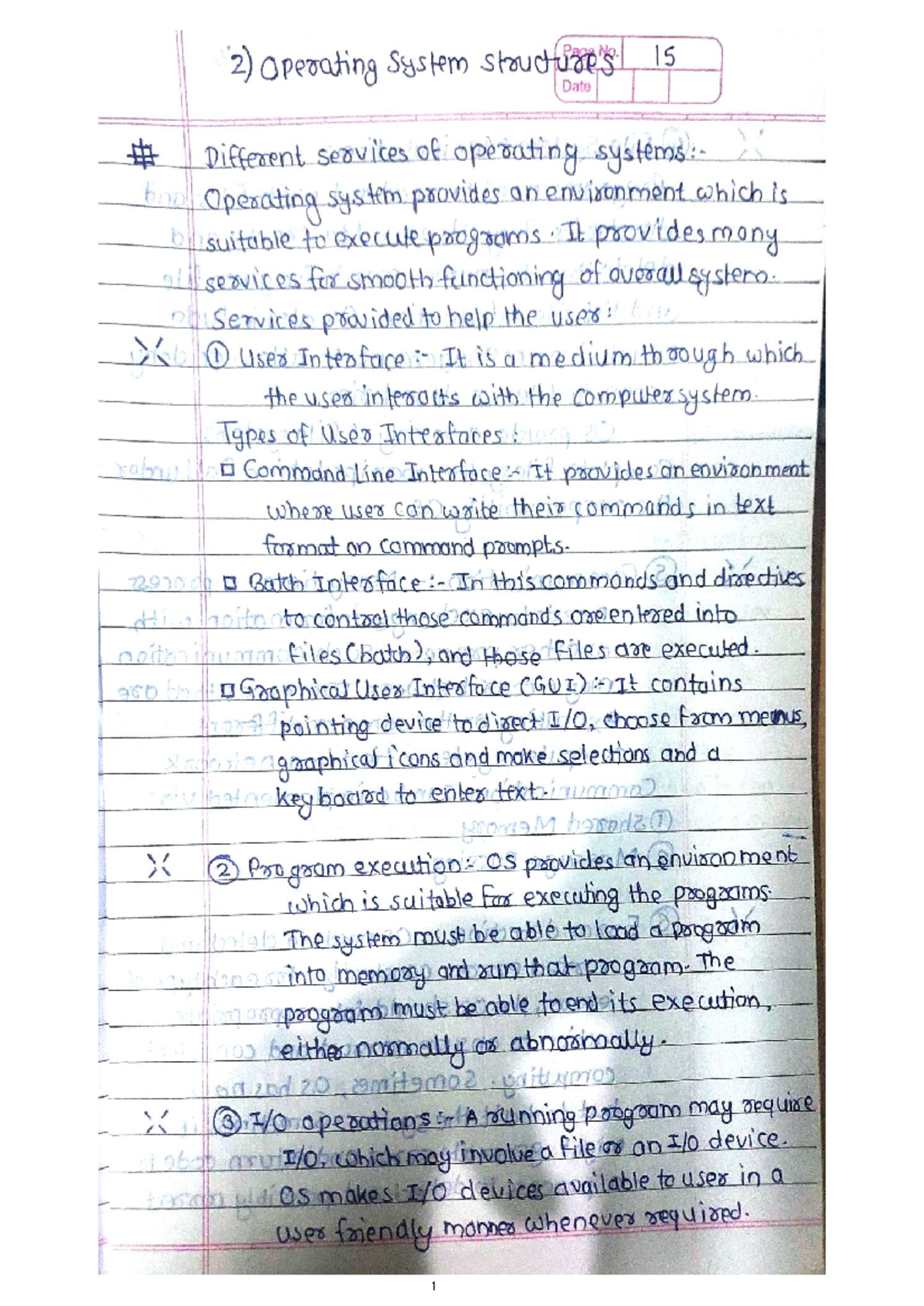 Operating System Notes - Unit 2 (OS 101) - Studocu