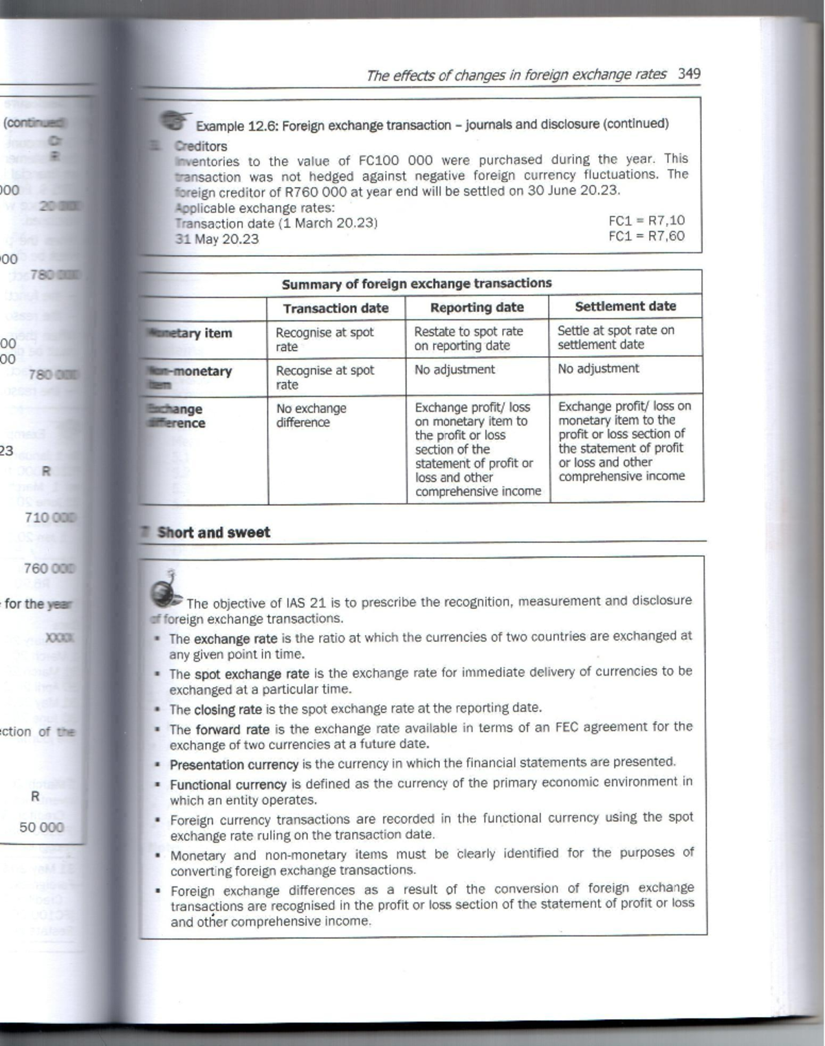 Forex Notes 2: Effects of Exchange Rate Changes on Transactions - Studocu