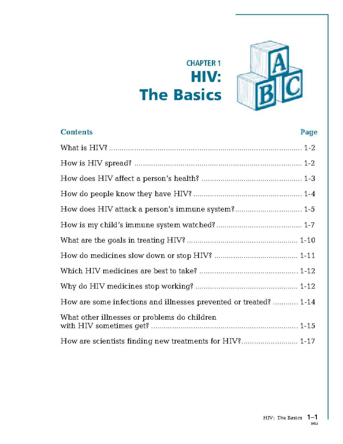 HIV 101: Understanding the Basics and Treatment Options (CHAPTER 1 ...