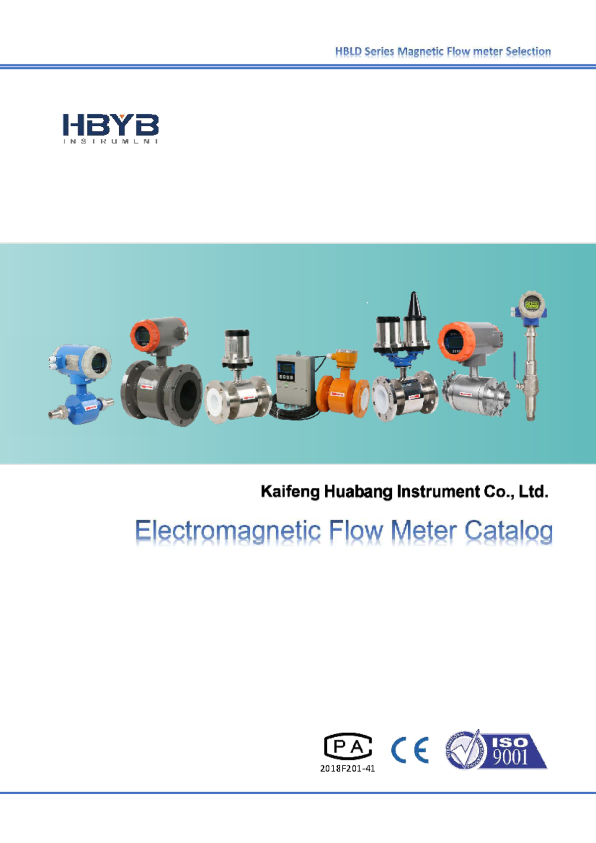 HBYB Electromagnetic Flow Meter Catalog: Features & Specifications ...