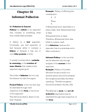 Logic chapter 2 - It is very good - CHAPTERTWO BASICCONCEPTSOFLOGIC 2 ...