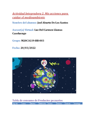 Proyecto Integrador M20S4PI - modulo 20 proyecto integrador - Optimización del agua Proyecto ...
