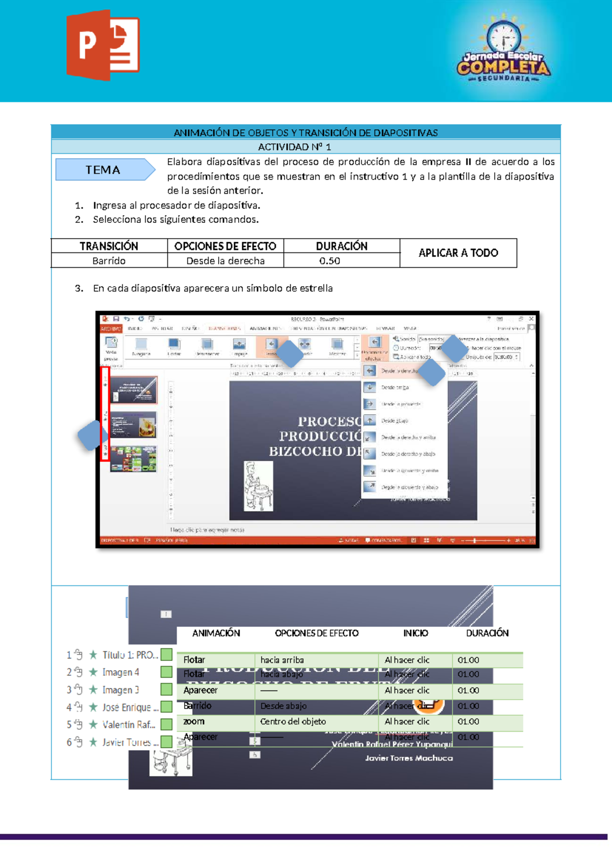 EPT1-U3-S3-A-Actividad 1: Animación y Transiciones en Diapositivas ...