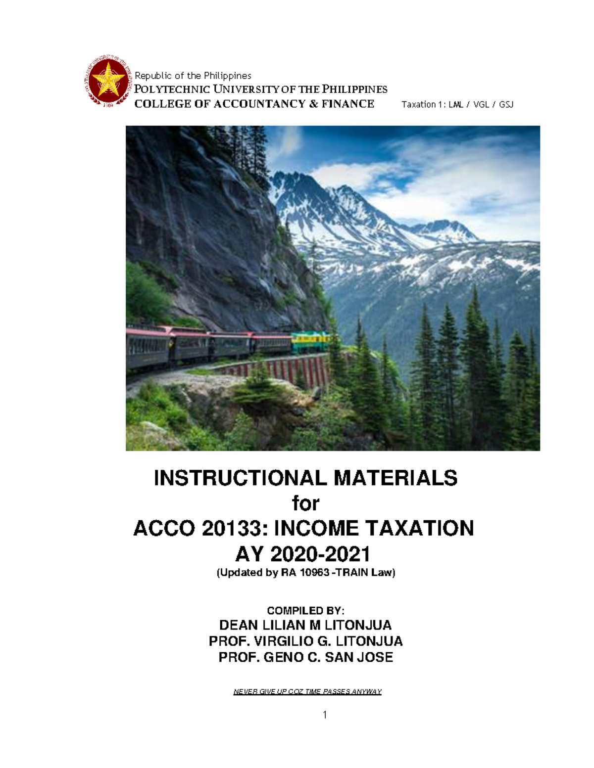 Instructional- Materials-FOR-ACCO2013 3- Income- Taxation March-2021 ...