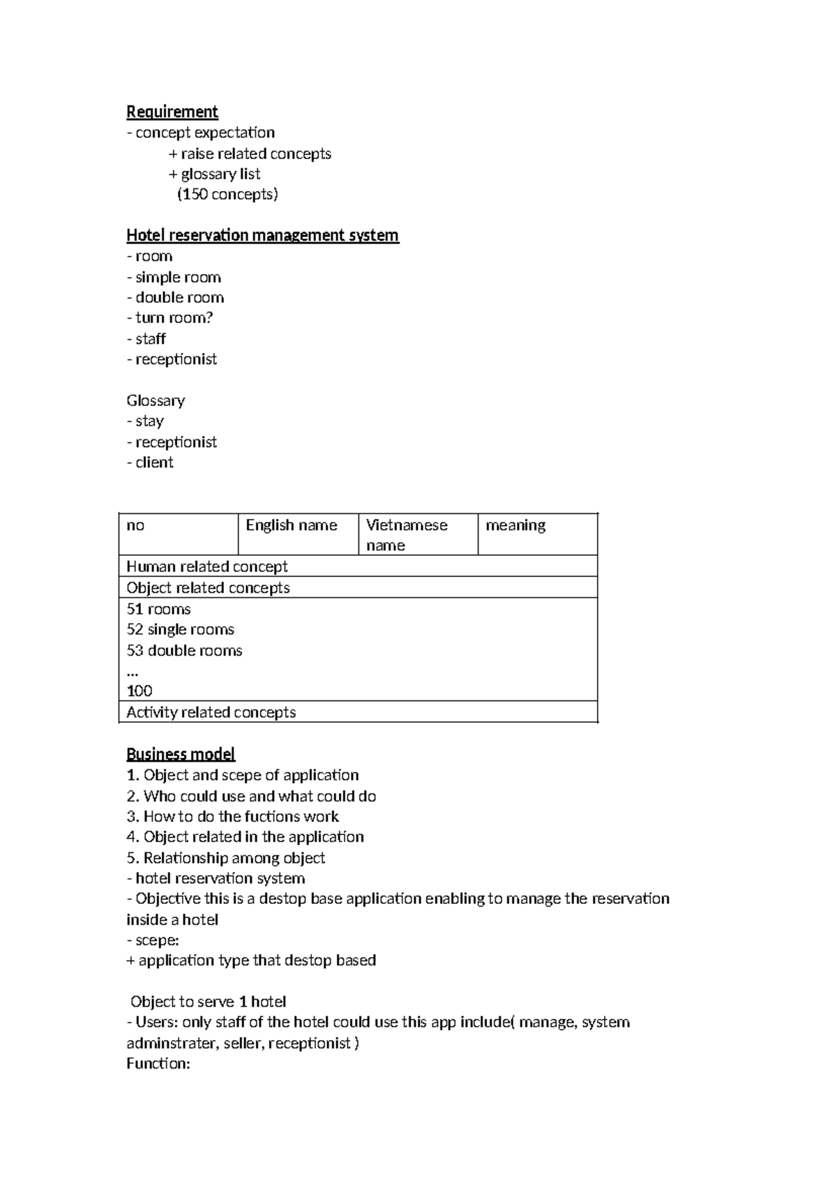 Hotel Reservation Management System Overview and Key Concepts - Studocu