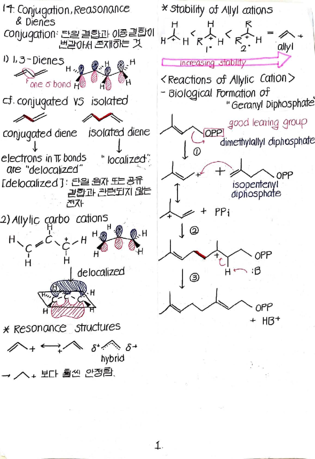 Conjugation and Resonance Stability of Allylic Cations: CH Sto 013 ...