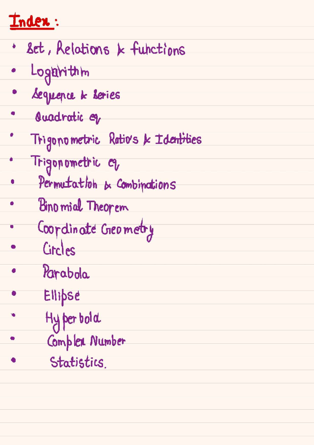 Mathematics Class 11: Sets, Functions, and Trigonometric Identities ...
