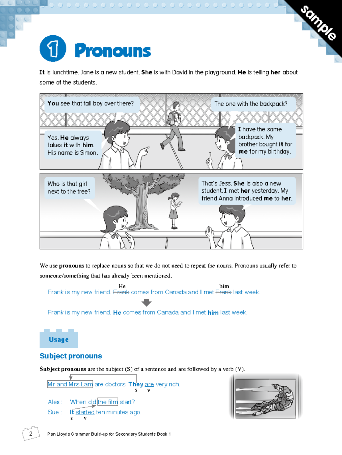 Grammar Book 1 Sample: Unit 1 - Understanding Pronouns (e pl m sa ...