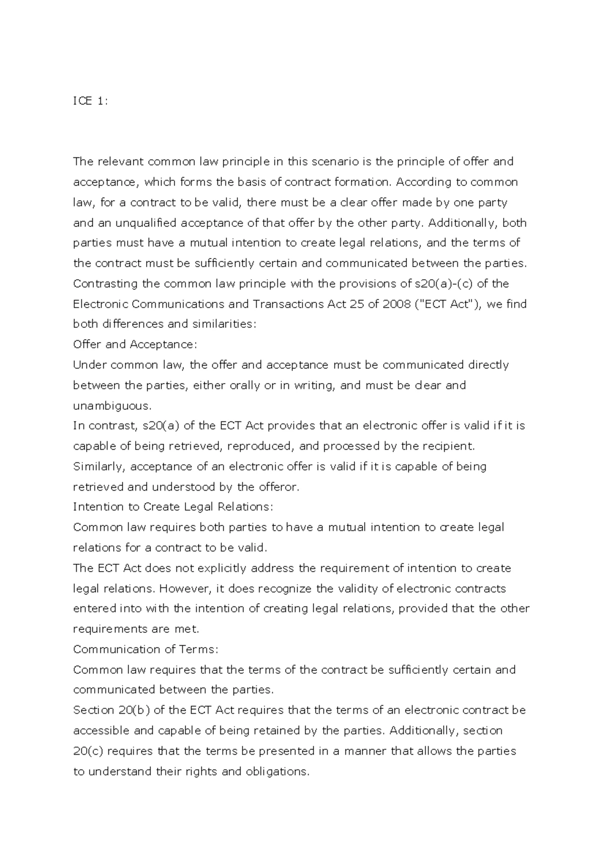 Founding Affidavit Example - Case No: 567/ - High Court SA - Studocu