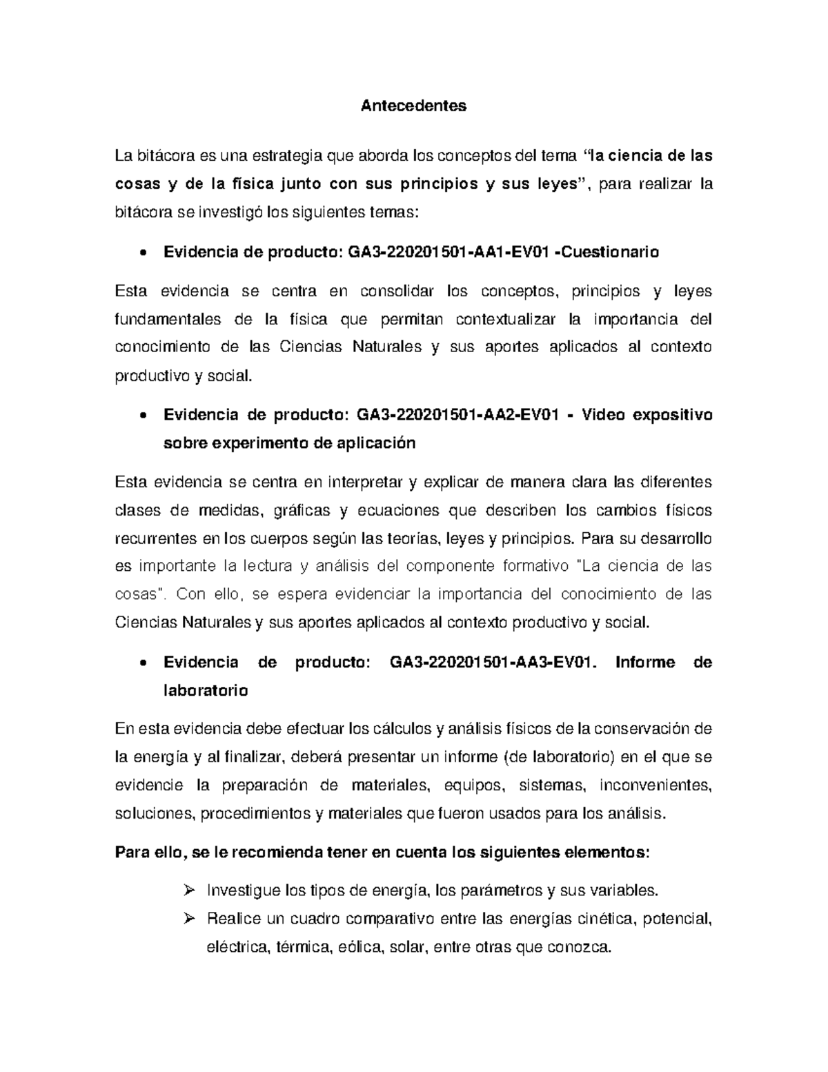 GA3-2202015 01-AA4-EV02 - Bitácora de Desarrollo de Procesos en Física ...