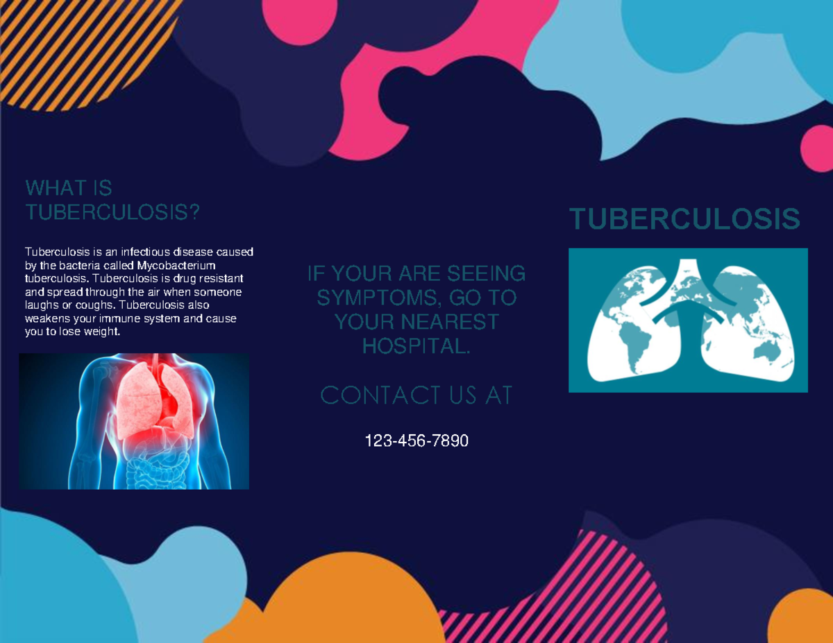 TB Awareness Brochure: Understanding Tuberculosis Symptoms and Risks - Studocu