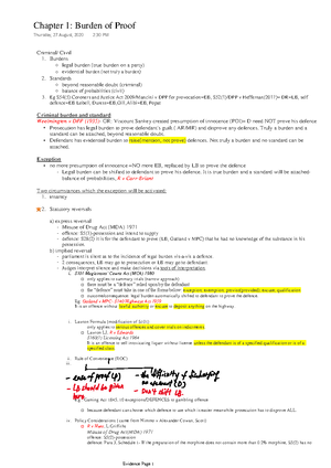Tutorial Question 1 - Burden of Proof question (Week 1) Q Jack was ...